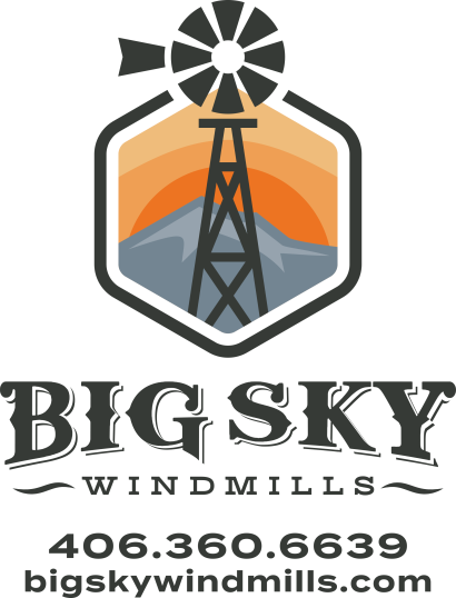 Custom Classic Timber Windmills Assembled On Site - Big Sky Windmills