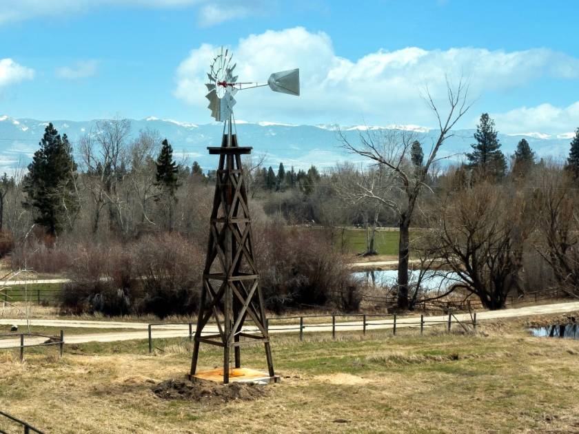 10 foot windmills on 40 foot tower - Big Sky Windmills